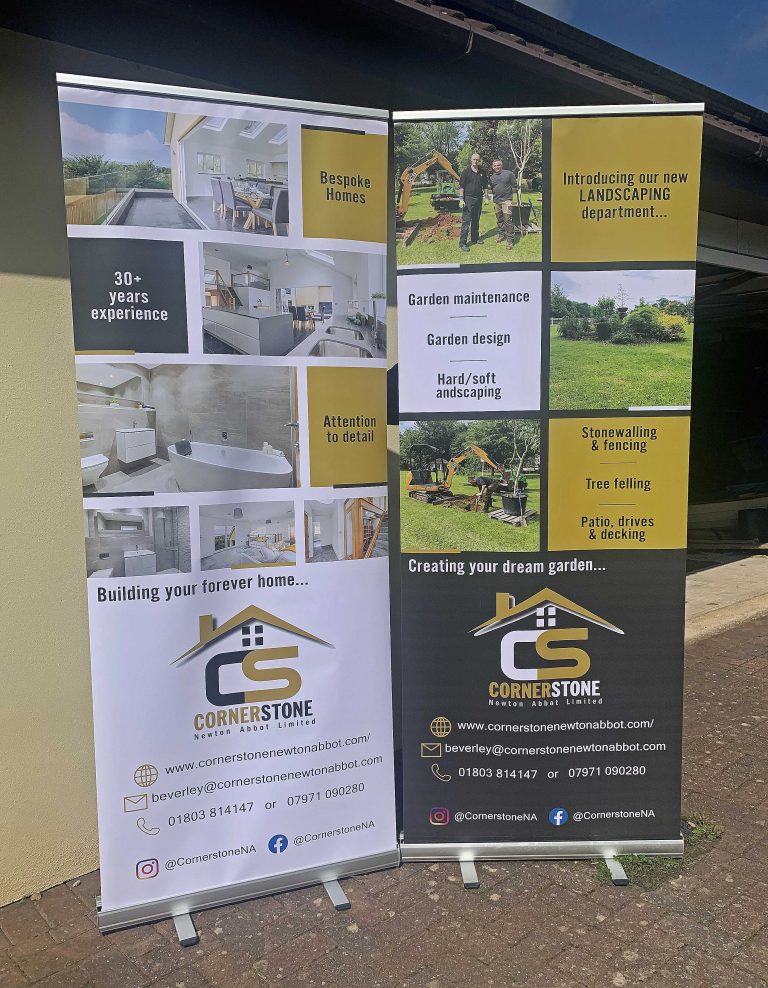 Cornerstone Banners - Flame Marketing